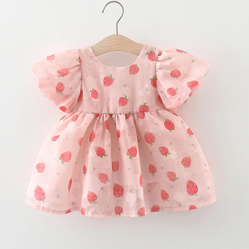 Summer Outfits Newborn Baby Clothes Toddler Girl Dresses Cartoon Cute ...