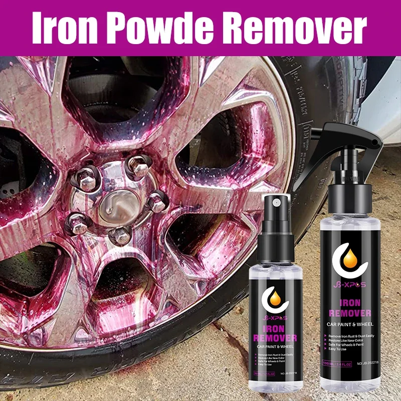 50ml-100ml-Wheel-Paint-Iron-Remover-Spray-Technology-Professional-Dust ...
