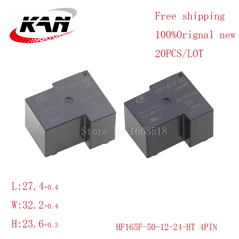 Frete-gr-tis-20pcs-rel-HF165F-50-12-HT-12VDC-24VDC-40A-4PIN-Original-Novo.jpg