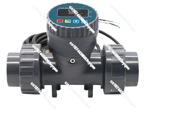 DN25-80-High-Precision-Smart-Digital-Display-Flowmeter-RS485-LCD-Electronic-Flowmeter-PVC-Flow ...
