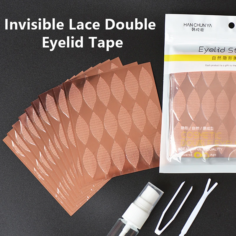 Invisible Eyelid Sticker Lace Eye Lift Strips Double Eyelid Tape ...