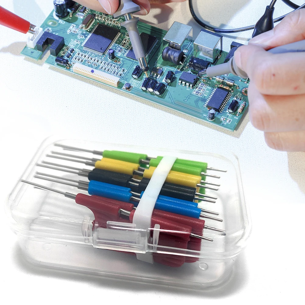 10Db Sdk08 Tesztbilincs 40V Smd Gripper Ic Teszthorog Klipek Elektromos ...