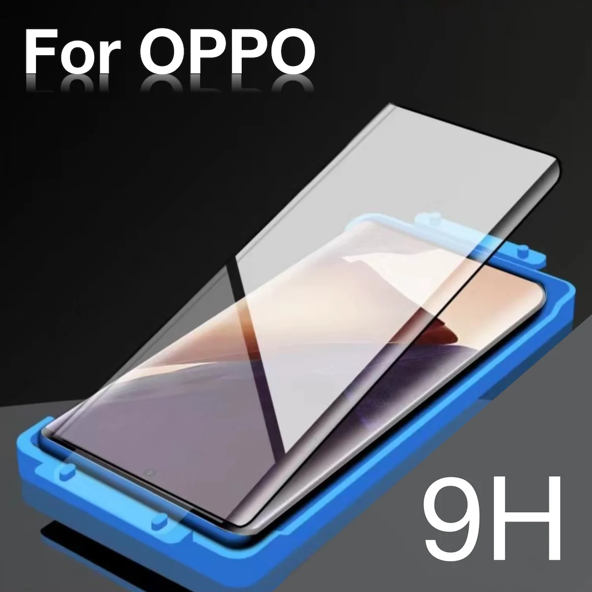 Protector de pantalla de vidrio para OPPO, accesorios de protección ...