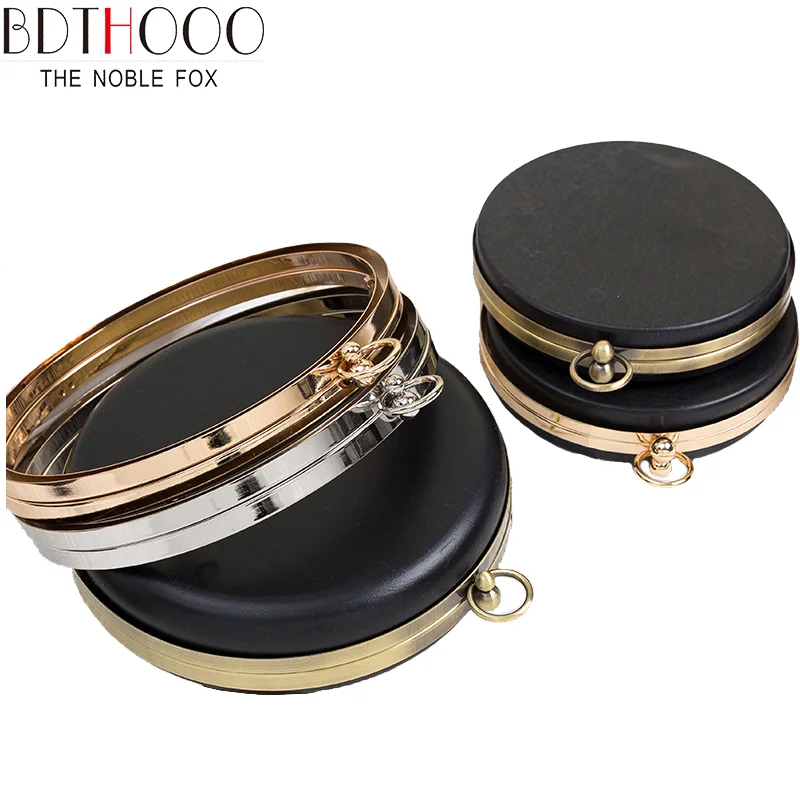 18cm Metal Clasps Dinner Round Box Purses Frame Handles for DIY ...