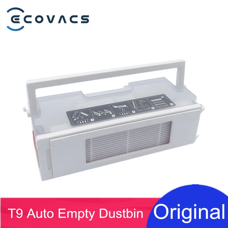 Original ECOVACS Dust Box for DEEBOT T9 + Dirt Collection Vacuum ...