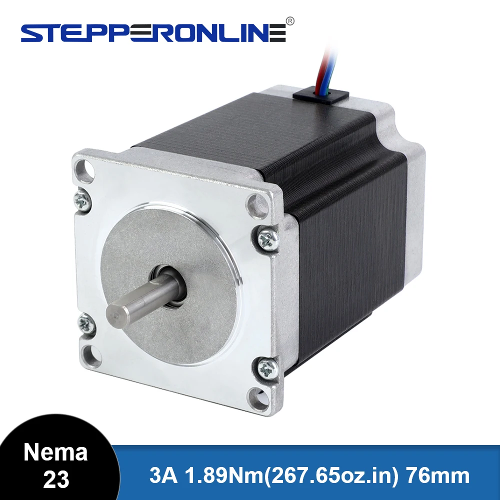 1PC Nema 23 Stepper Motor 57 Motor 1.89Nm(267.65oz.in) 3A 76mm Nema23 ...