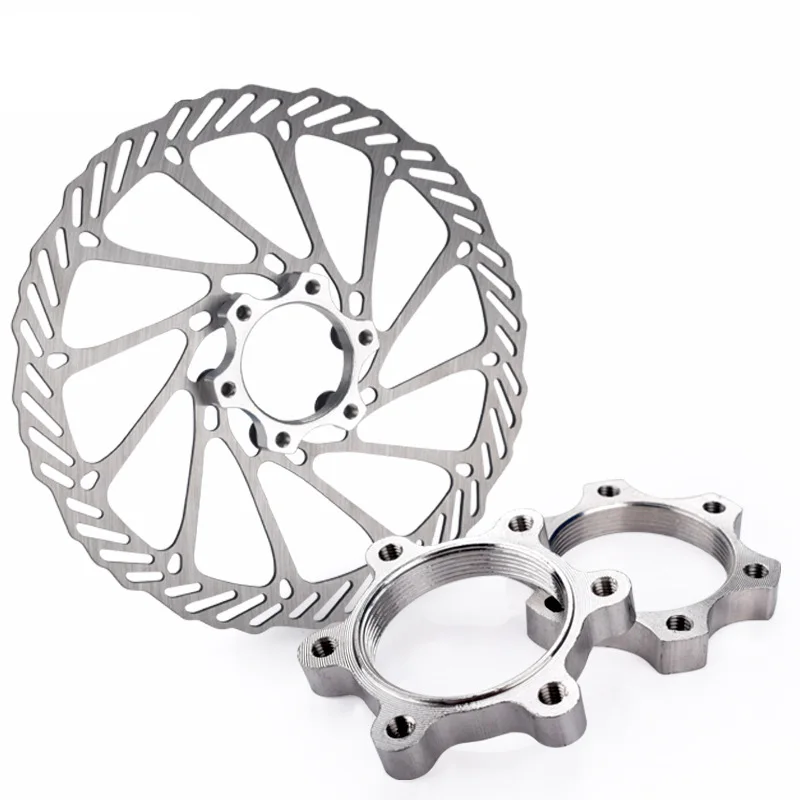 1Pc-Bike-Bicycle-Freewheel-Threaded-Hubs-Disk-Disc-Brake-Rotor-6Bolt ...