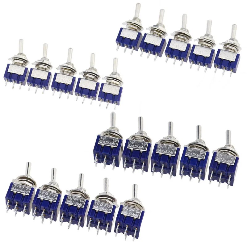 5Pcs-ON-OFF-ON-ON-ON3-PIN-6PIN-2-3-Position-Mini-Latching-Toggle-Switch ...