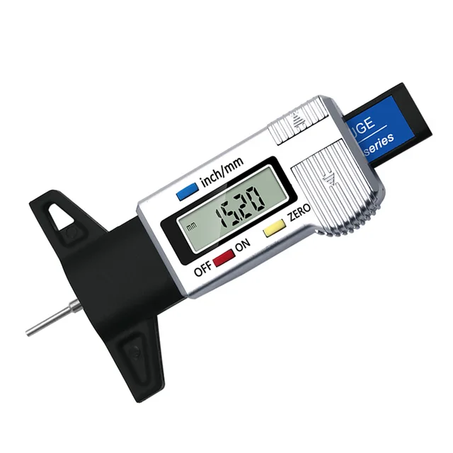 Tread Depth Gauge For Car Tyre Tire Meter Thickness Gauges Automobile ...