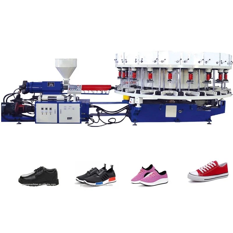 Shoe-Sole-Injection-Molding-Machine-for-Making-Soles-In-Pvc-Tpu-Tr-Tpr ...