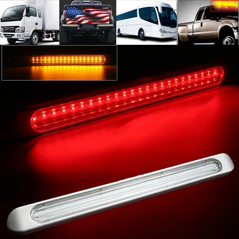 72-LED-12V-24V-Truck-Rear-Tail-Light-Stop-Brake-Lamp-Flowing-Turn ...