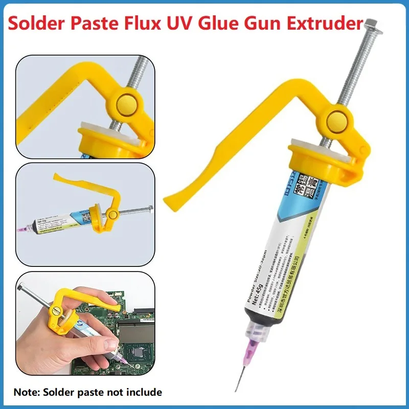 Solder Paste Extruder Flux UV Glue Gun Booster Circuit Board Repair ...