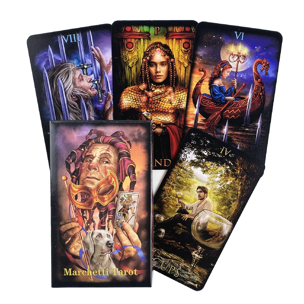 Marchetti-Tarot-Cards-Deck-High-Quality-Divination-Board-Games-Party ...