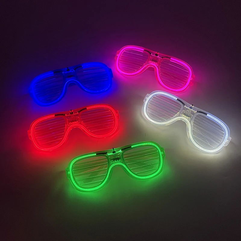 Gafas-luminosas-con-luz-LED-para-ni-os-y-adultos-lentes-con-forma-de ...