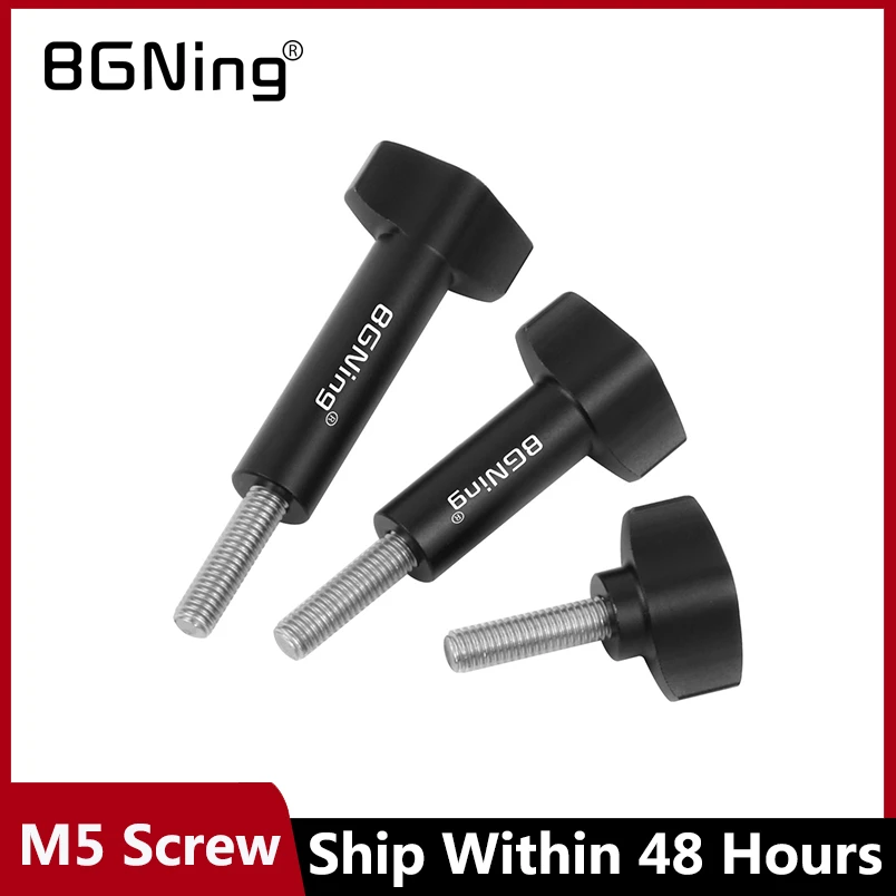 M5 Thread Bolt Stainless Steel & Aluminium Alloy T Head Hand Tighten ...