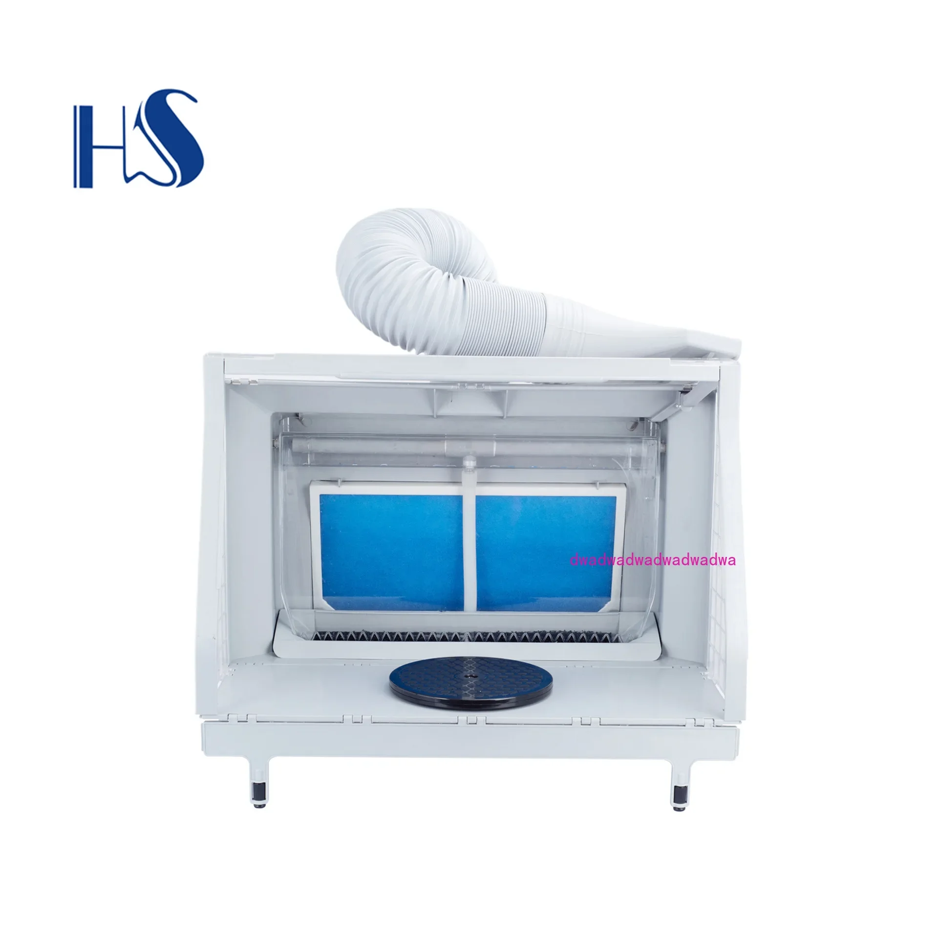 Water-curtain-exhaust-fan-model-painting-and-coloring-workbench ...