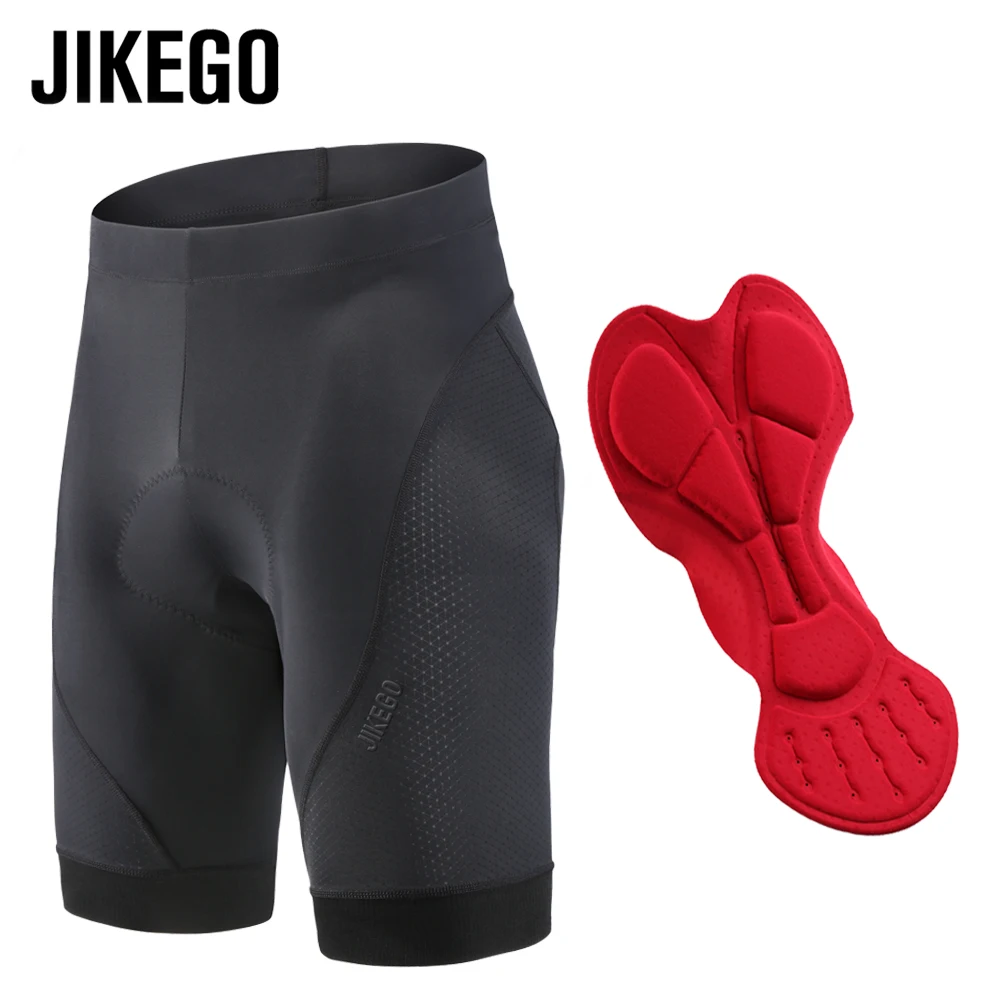 Jikego 사이클링 반바지 남성용 패드 Mtb 타이츠 로드 바이크 장거리 6h 통기성 야외 의류 여름 티몬