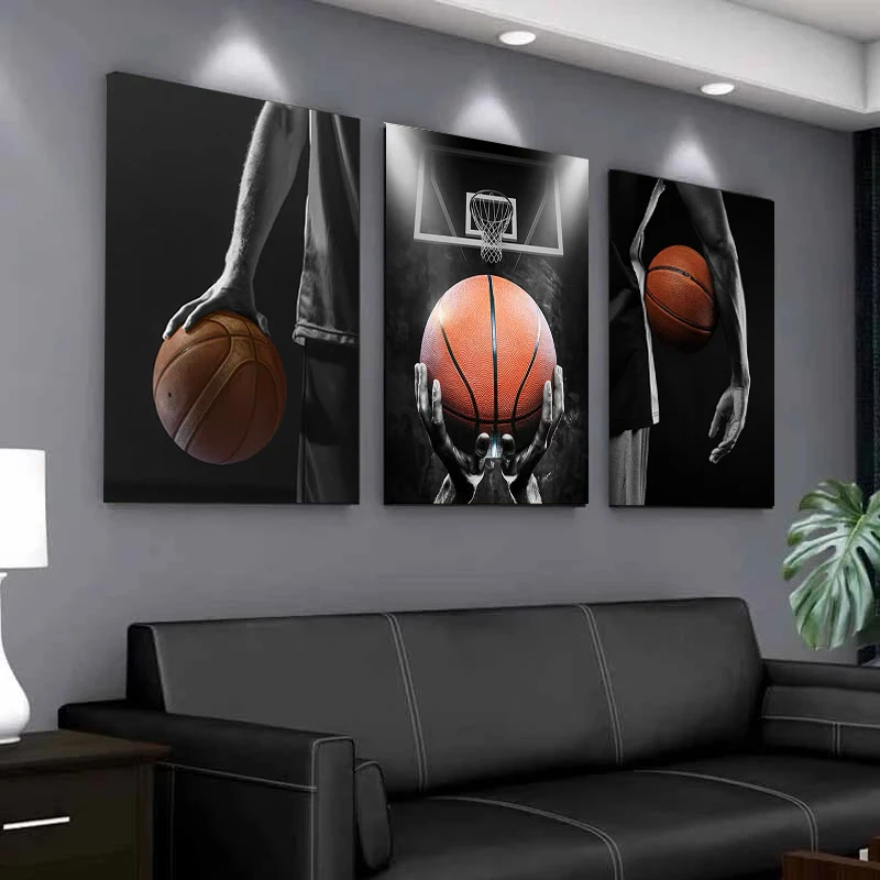 Basketball-Player-Canvas-Painting-Basketball-Dream-Inspirational-Quotes ...