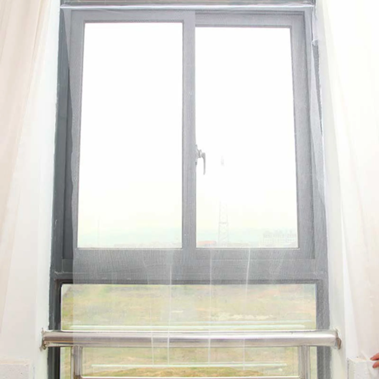 Mosquito-Window-Net-Mesh-Screen-Adhesive-Edging-Frame-Free-Cutting-DIY ...