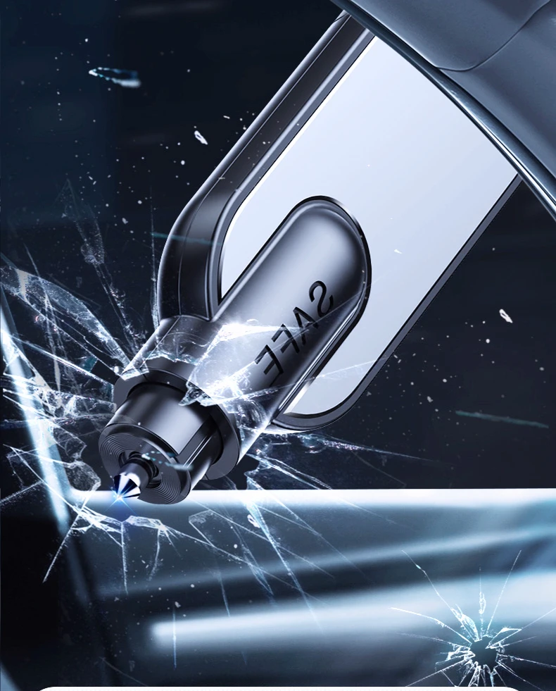 Vehicle Safety Hammer Emergency Window Breaking Tool Safety Belt Cutter ...