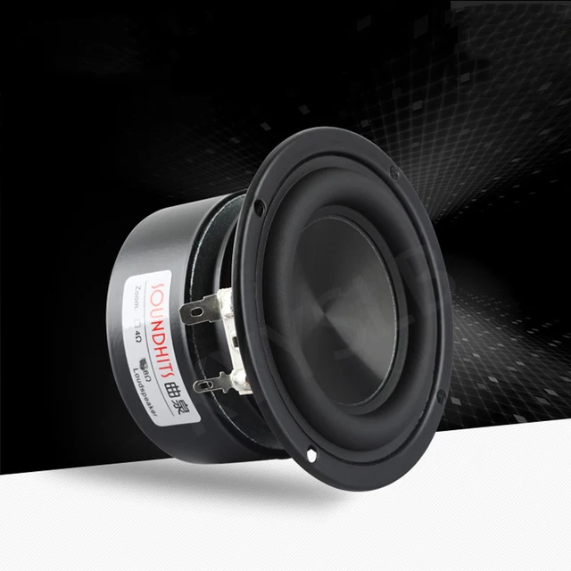 KYYSLB 25~60W 3 Inch Speaker Driver Unit Woofer Subwoofer Bass Hifi ...