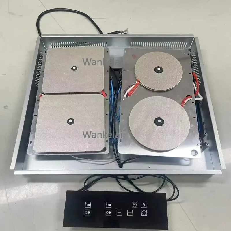 Hidden Induction Cooktop Invisible Built in Herd Under Granite Ceramic ...