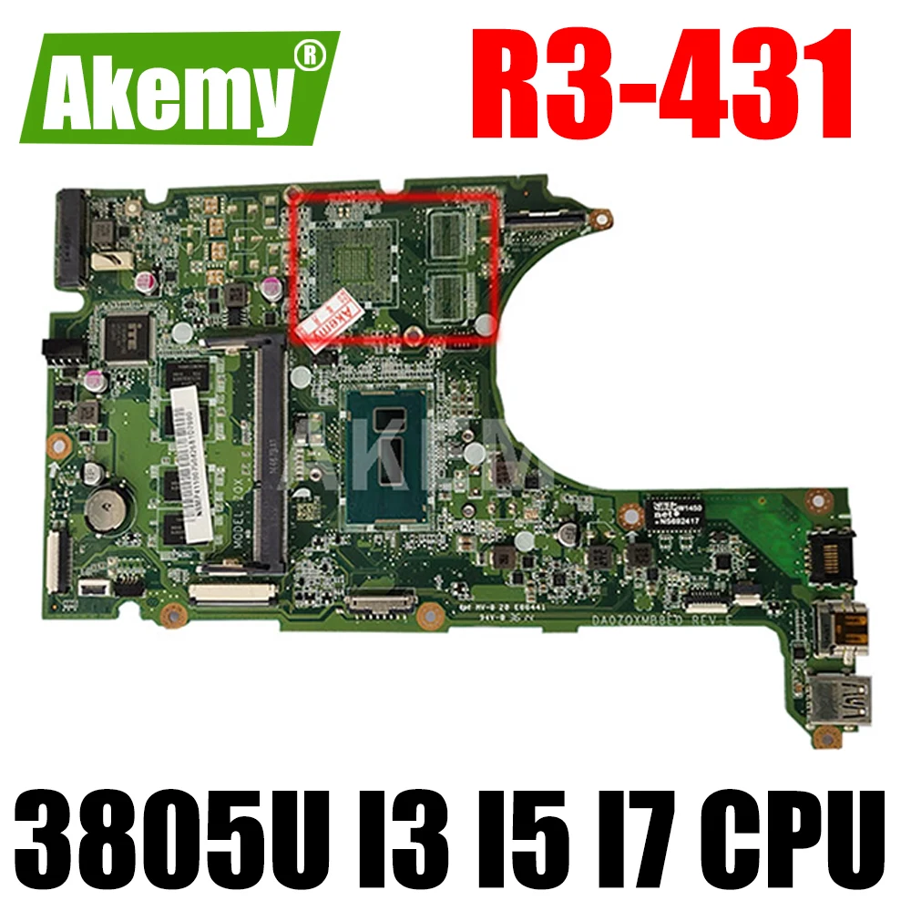 R3-431 R3-471 DA0ZQXMB8E0 Motherboard for Acer R3-431 R3-471 laptop motherboard mainboard with ...
