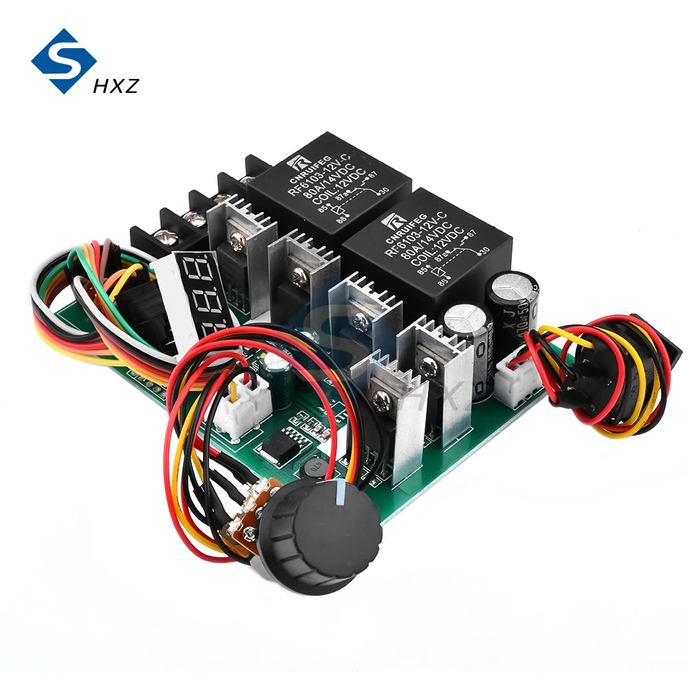 DC Motor Speed Controller 12V PWM Voltage Regulator 12V 24V 48V Dimming ...