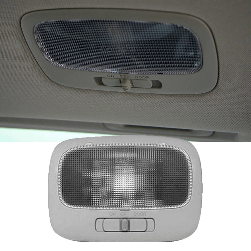 Gray Car Rear Interior Reading Light Indoor Ceiling Reading Lamp For ...