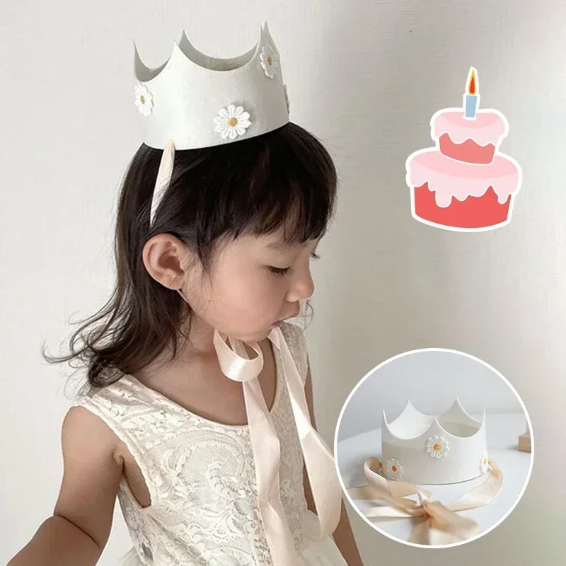 Ins-Crown-Happy-Birthday-Hat-for-Kids-Durable-Felt-Fabric-Celebration ...