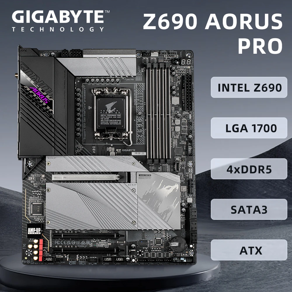 Gigabyte-Z690-AORUS-PRO-Motherboard-LGA-1700-Socket-use-Intel-Z690 ...