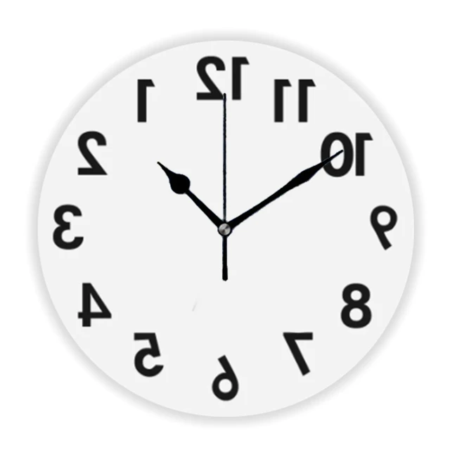Counterclockwise Clock