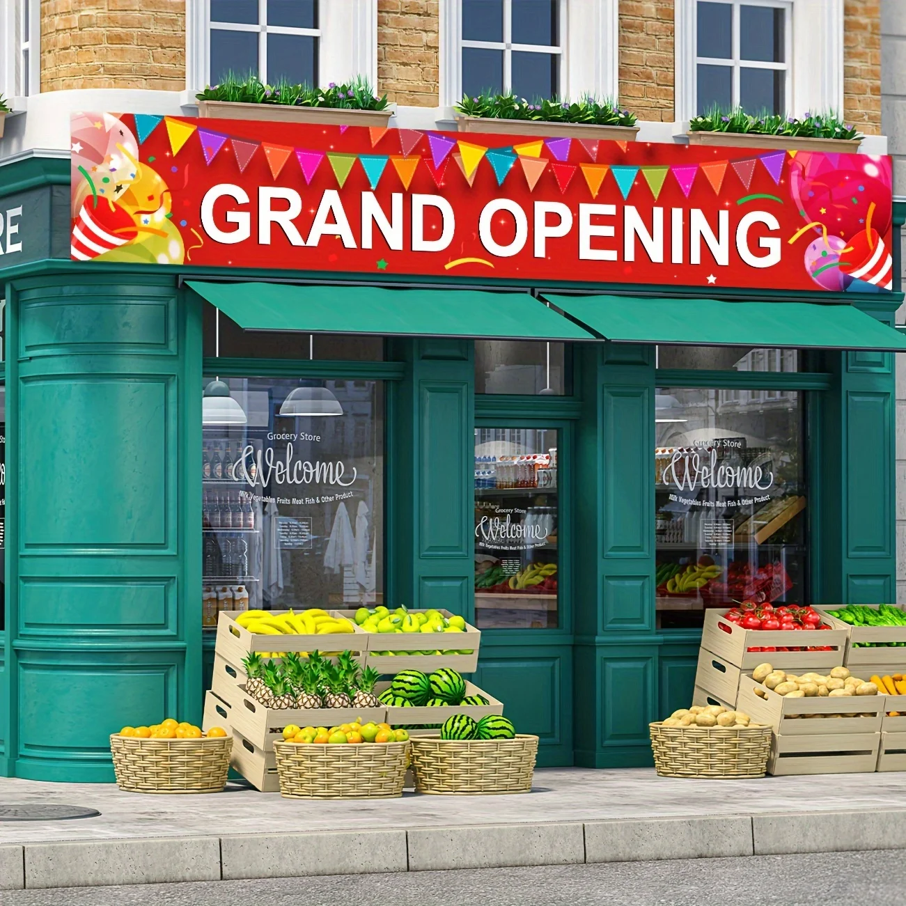 Grand Opening Banner New Store Grand Opening Sign Grand Opening Party ...