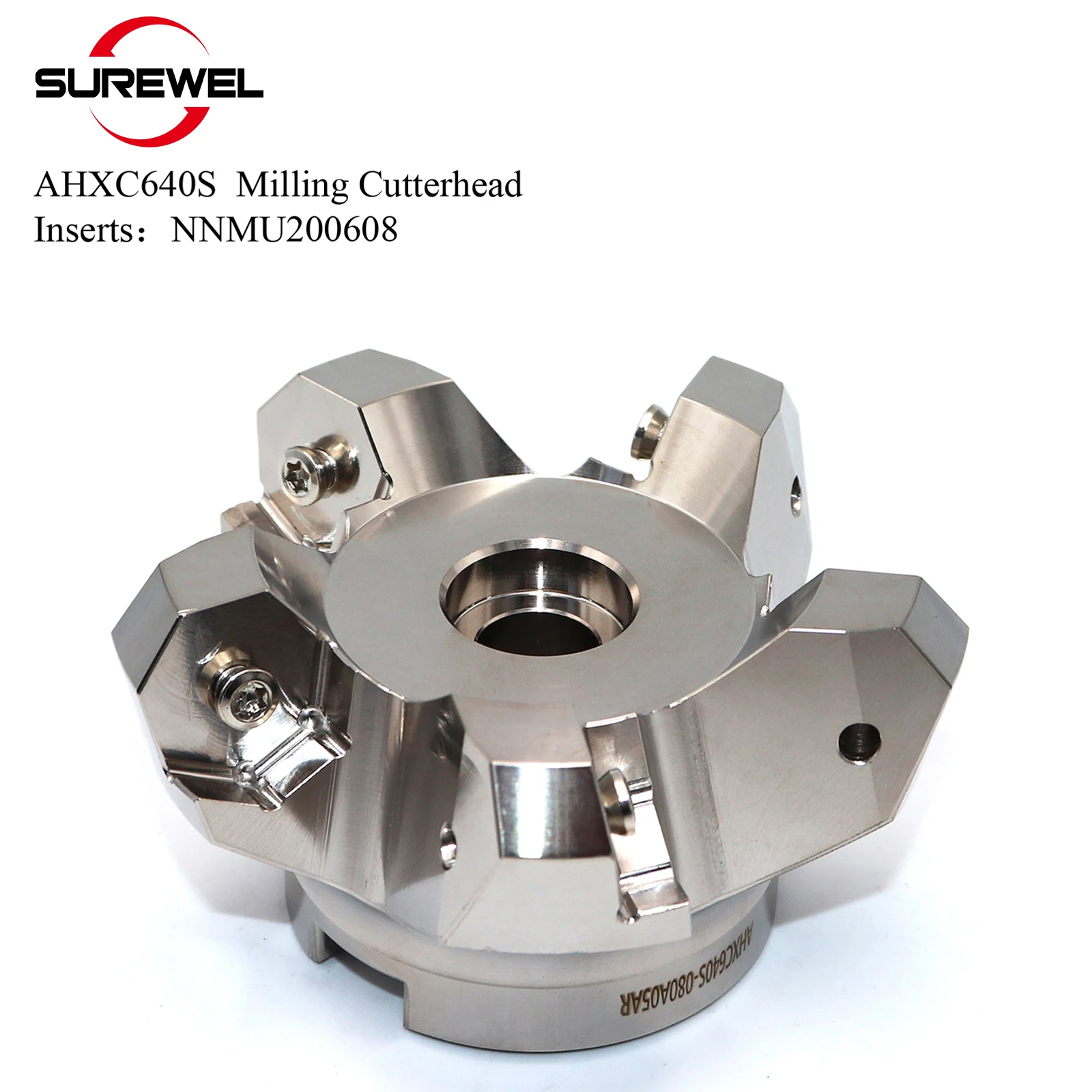 SUREWEL AHXC640S High Feed face mill Alloy Steel Milling Cutter Disc 63 ...