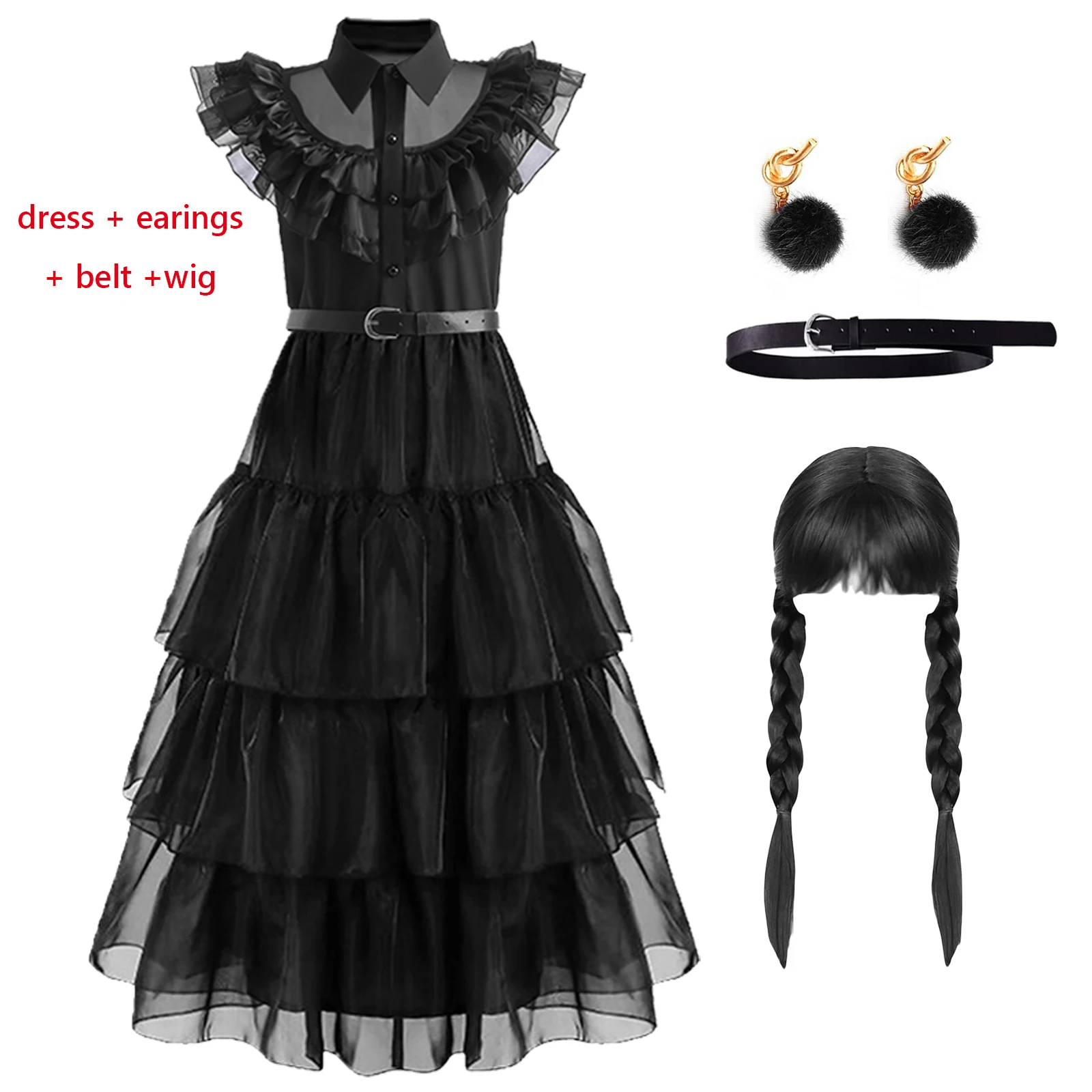 Wednesday Addams Halloween Costume