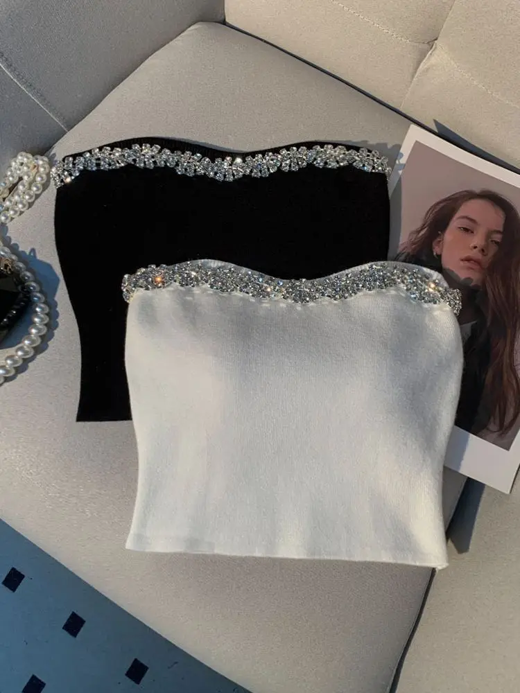 One-Line-Shoulder-Wipe-Chest-Top-Inside-Take-Outside-Wear-Strapless ...