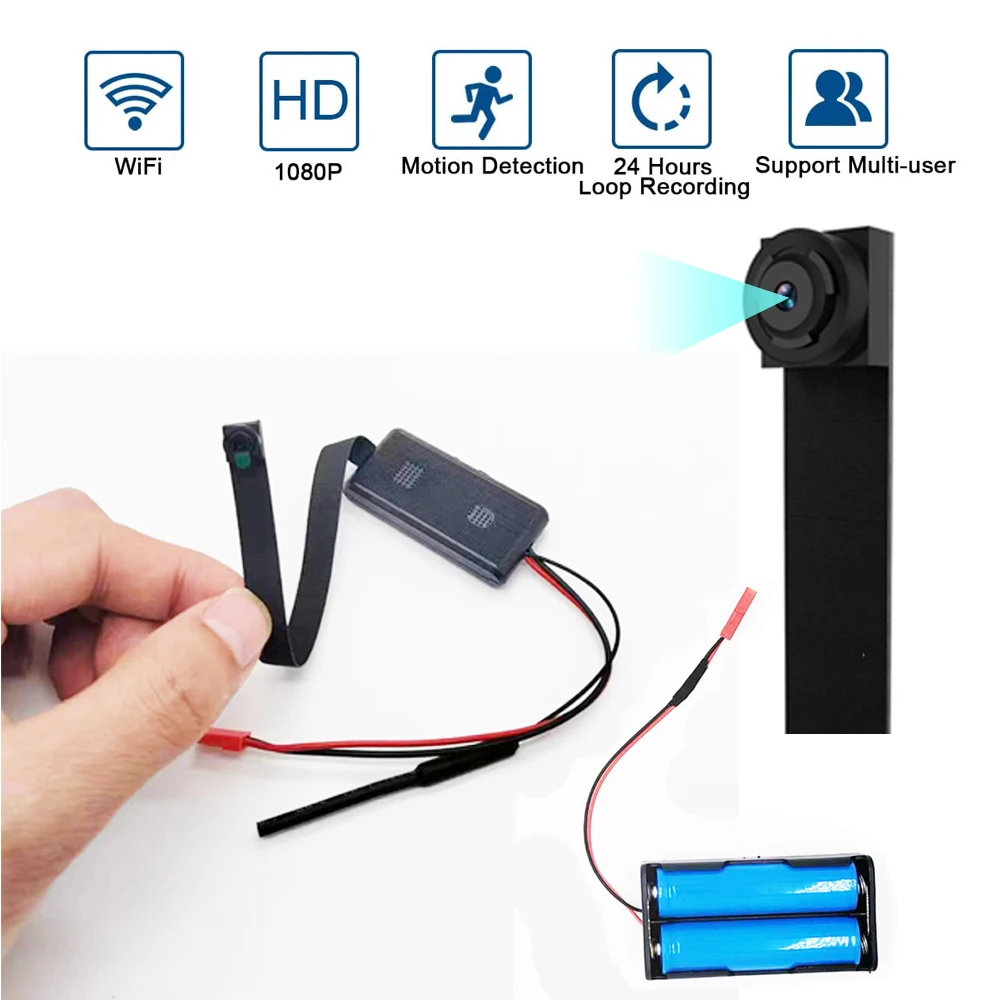 Wifi-Camera-with-Battery-DIY-Portable-Mini-Camara-P2P-Wireless-Webcam ...