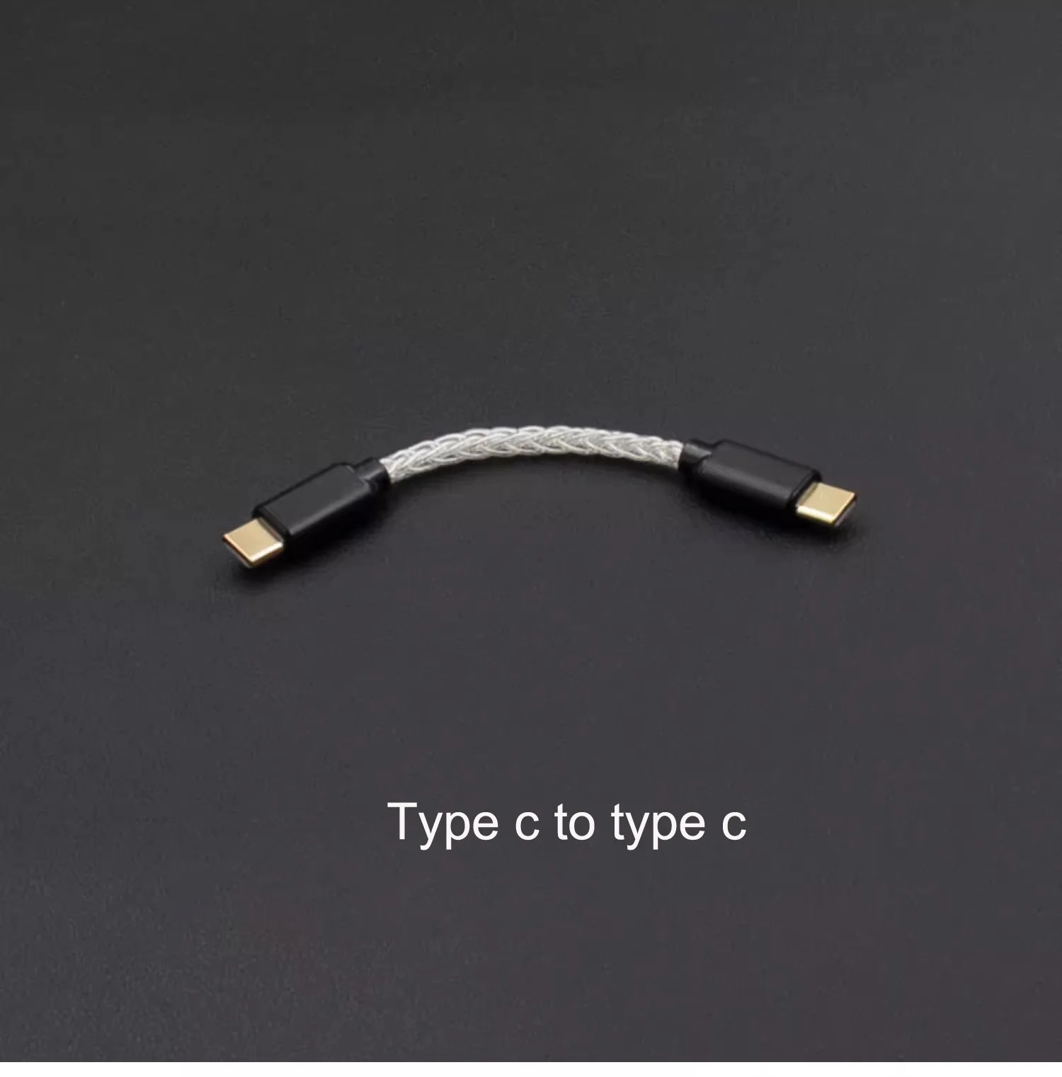 Pure-Silver-USB-Type-C-To-Type-C-Micro-USB-DAC-Hifi-Adapter-Earphone ...