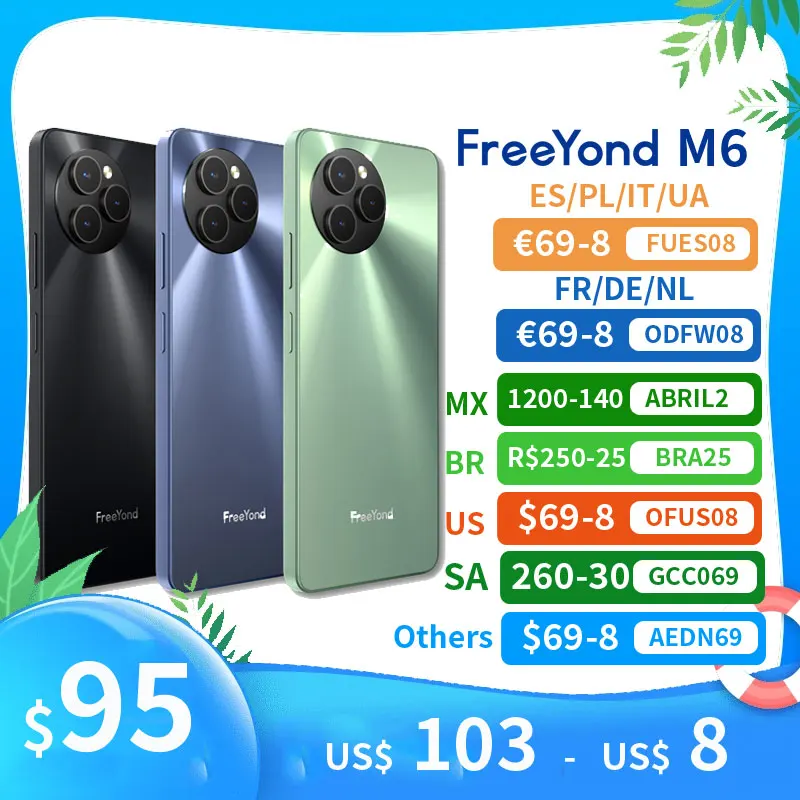 World-Premiere-FreeYond-M6-Smartphone-6-78-FHD-IPS-Display-256GB-ROM ...