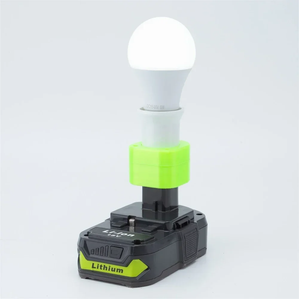 For-Ryobi-18V-Li-ion-Battery-New-Cordless-Portable-E27-Bulb-Lamp-LED ...
