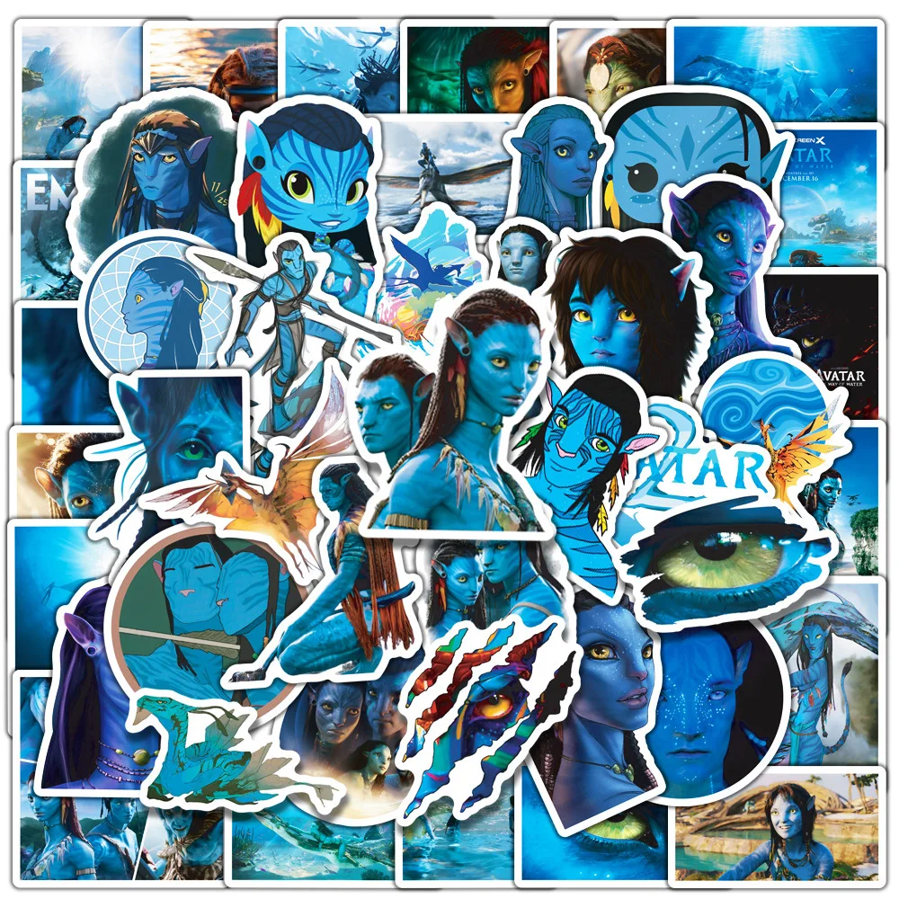 10-30-50pcs-Disney-Avatar-The-Way-of-Water-Stickers-for-Kids-Jake-Sully ...