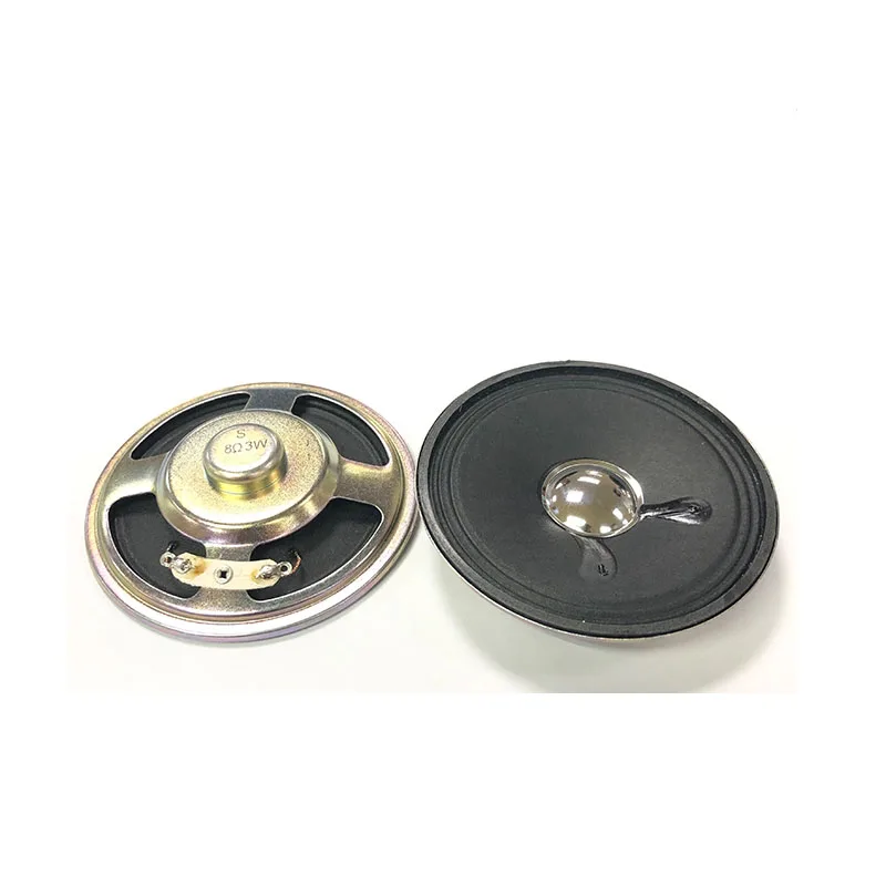2pcs/lot New Ultra-thin speaker 8 ohms 3 watt 3W 8R speaker Diameter 77MM 7.7CM thickness 17.4MM