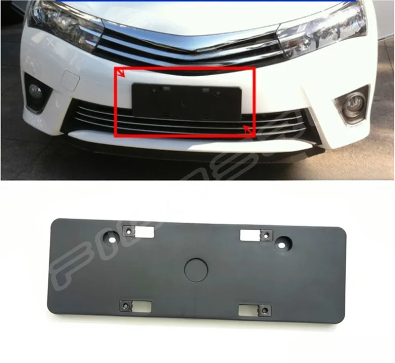 Toyota Corolla Front License Plate Holder The Platypus License Plate
