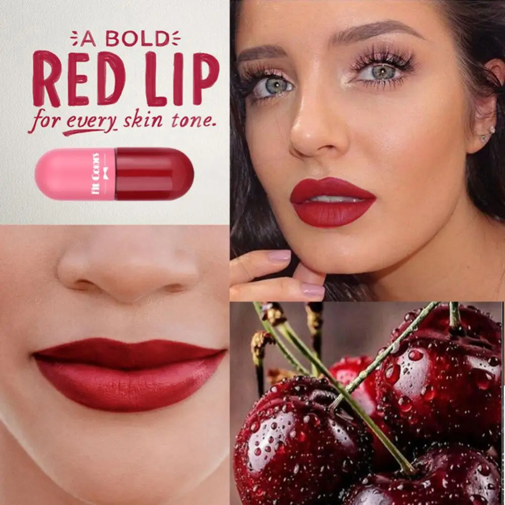 Mini-Pill-Lipgloss-Non-stick-Cup-Lipstick-Velvet-Matte-Lipstick-5 ...