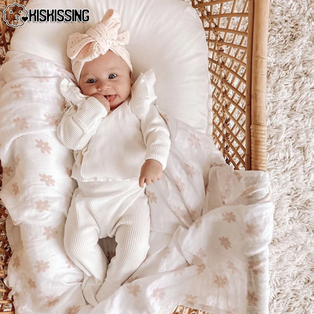 KISKISSING Newborn Girl Clothing Set 2022 Autumn Knitted Cute Top and ...