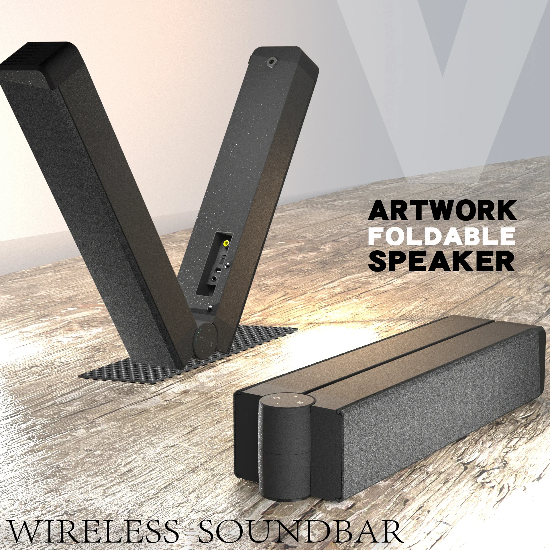 60W-TV-Sound-Bar-Home-Theater-Wireless-subwoofer-with-FM-Collapsible ...