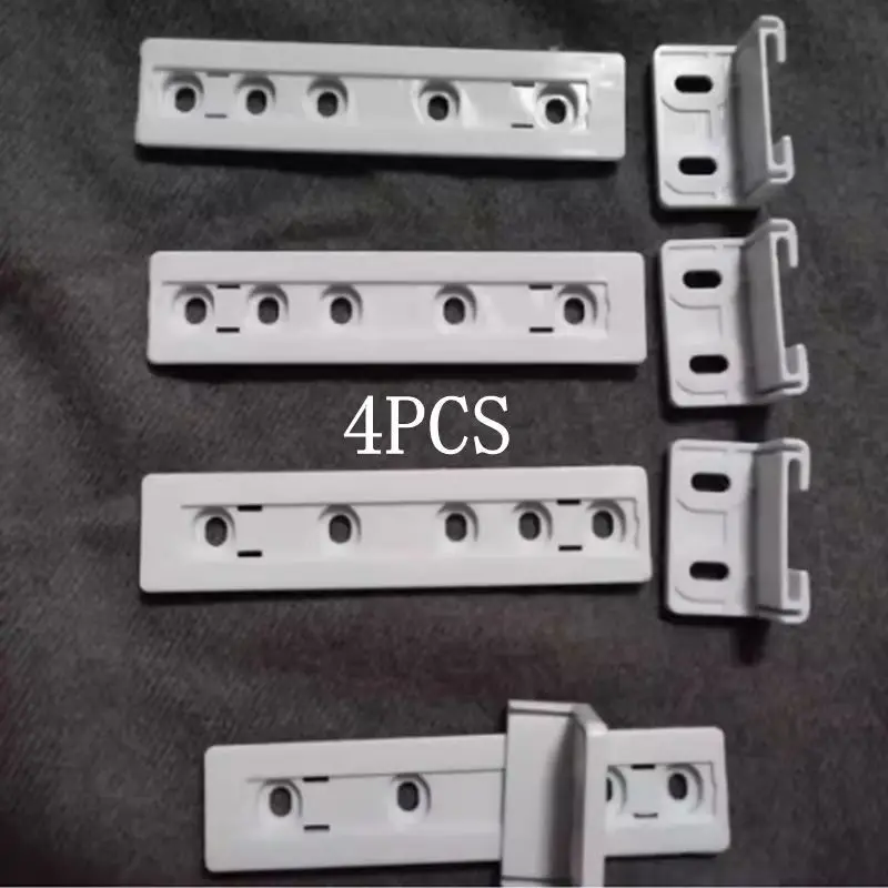 4Set for Fridge door slide rail mounting kit refrigerator door sliding ...