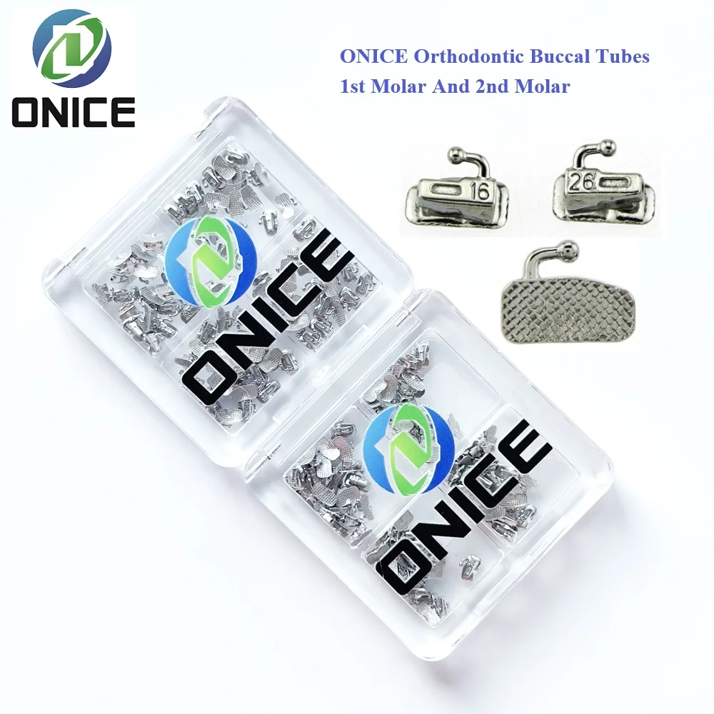 ONICE-1st-Molar-Orthodontic-Buccal-Tubes-Roth22-2nd-Molar-Dental-Buccal ...