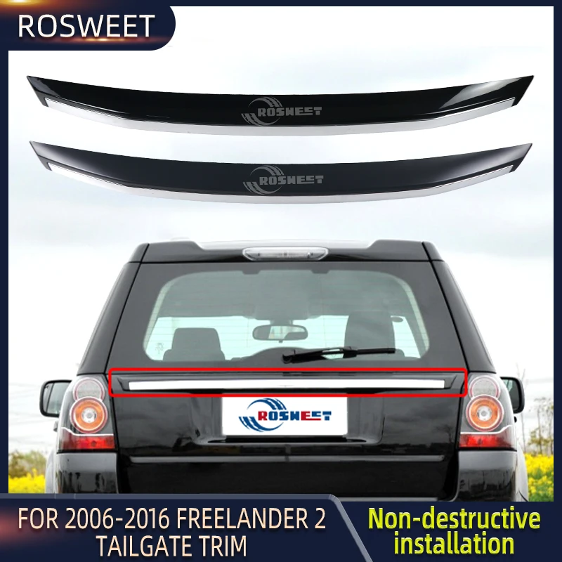 Car Rear Trunk Lid Cover Tailgate Molding Trim For Land Rover ...