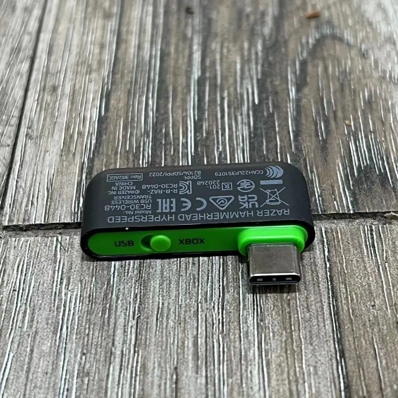 Original Receiver adapter For Razer HAMMERHEAD HYPERSPEED XBOX In-ear ...